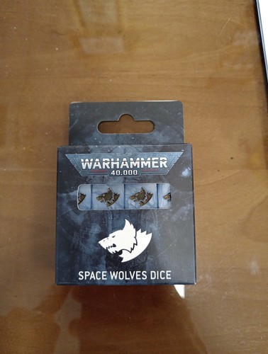 SPACE WOLVES DICE set di 16 dadi WARHAMMER 40K età 12+ | eBay.de
