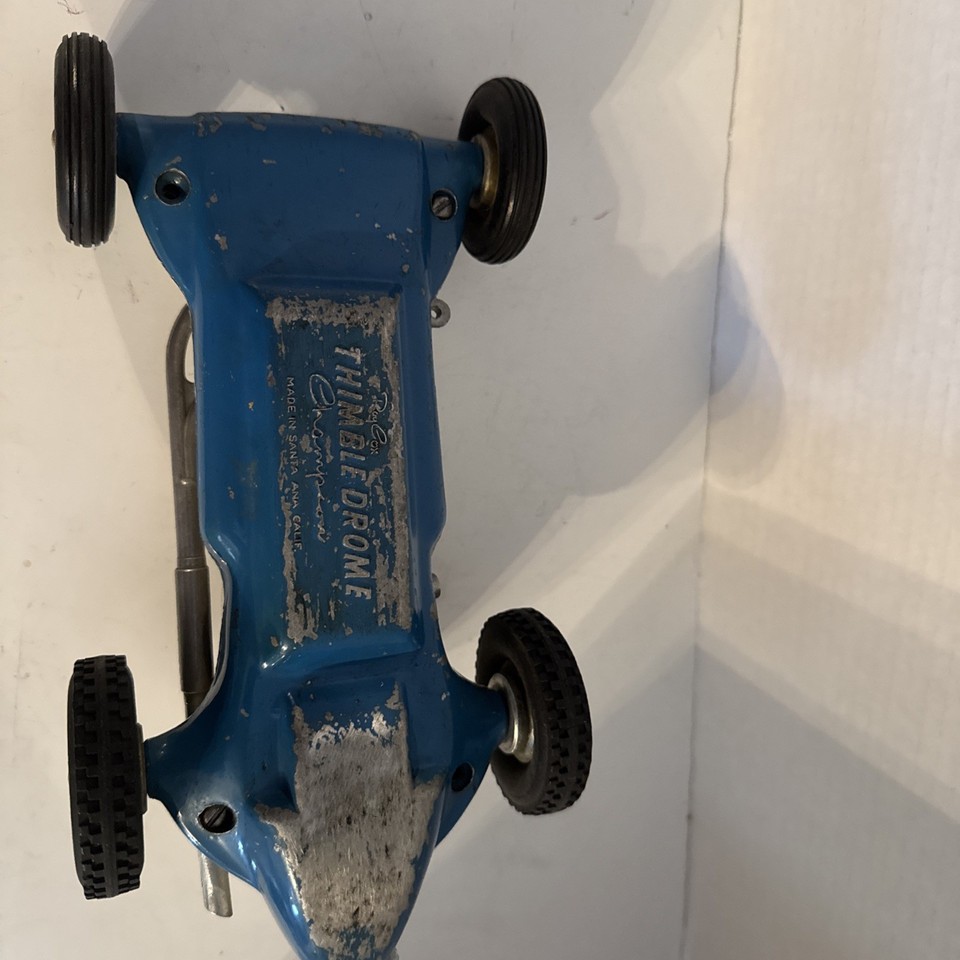 Roy Cox Thimble Drome Champion Tether Race Car No Motor | eBay