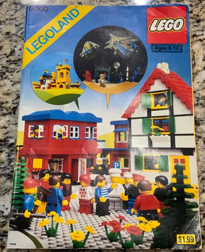 Legoland Lego 6000 Idea Book Instruction Manual 1980 Classic Most of ...