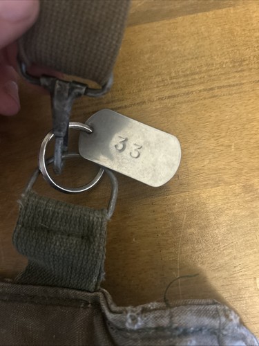 Vintage M24 Gas Mask Bag Only USGI Military Aircraft Chemical ...