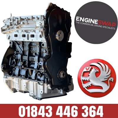 Vauxhall Vivaro 1.6 Reconditioned Euro 6 Single Turbo Engine (2015-2019 ...