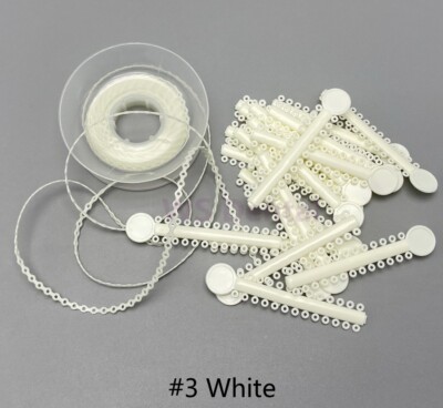 Dental Orthodontic Power Chain Elastic Ligature Ties Bands Brackets ...