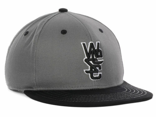 WeSC Vintage We are the Superlative Conspiracy Gray Black Snapback Cap ...