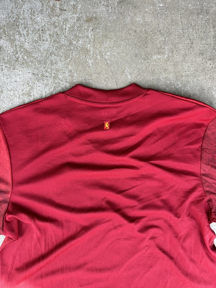 Spain RFEF National Team Red Soccer Jersey Official Licensed Men's Size ...