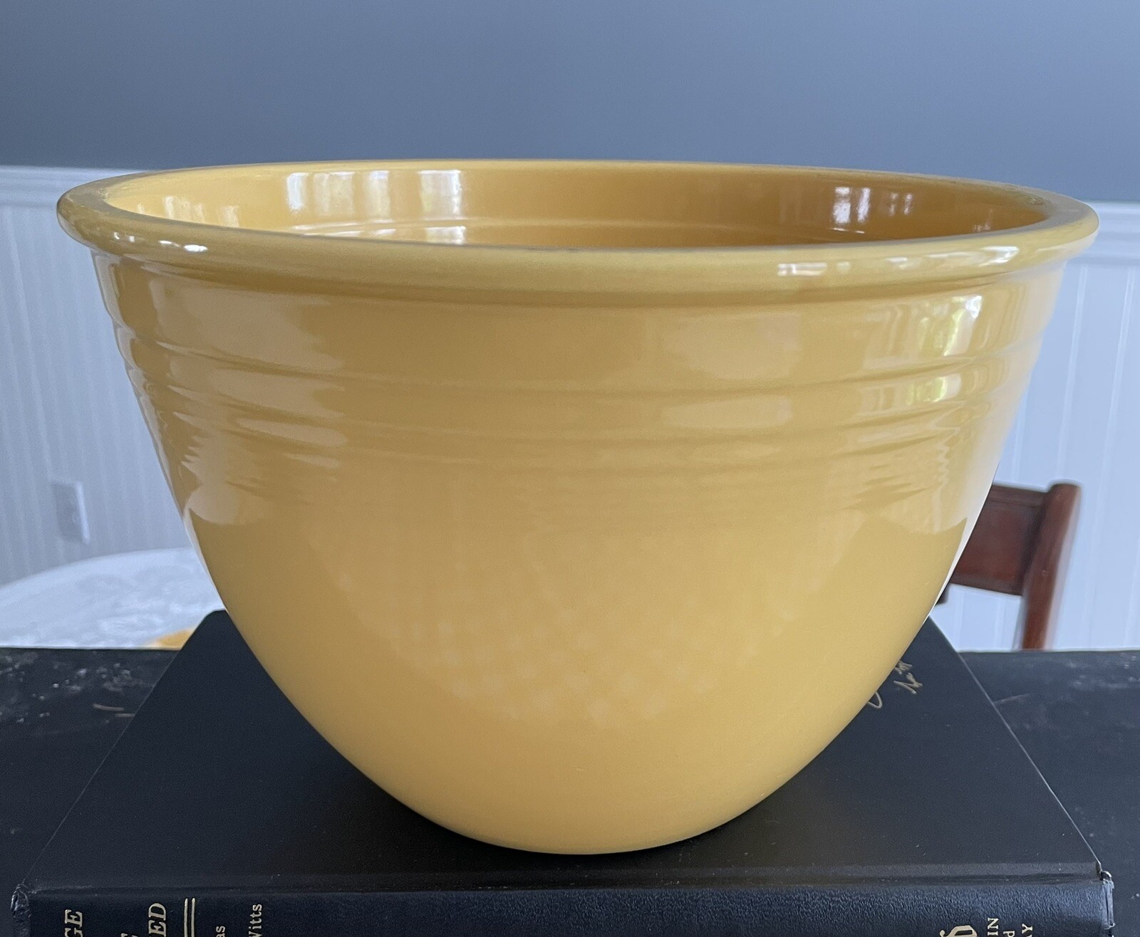 Vintage Fiestaware Yellow # 5 Mixing Bowl | eBay