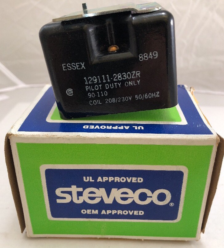 Essex/Steveco 90-110 Lock Out Relay RBM Single Pole Normally Closed ...