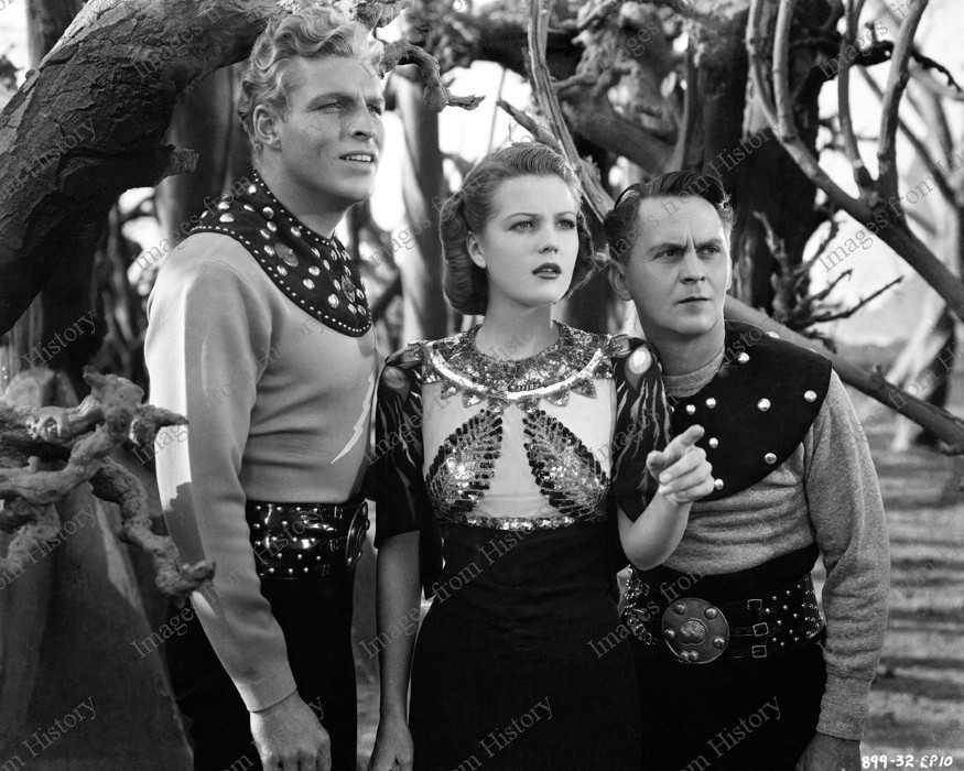 8x10 Print Buster Crabbe Donald Kerr Jean Rogers Flash Gordon's Trip to ...