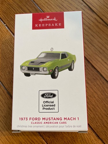 Hallmark 2023 Keepsake 1973 Ford Mustang Mach 1 Christmas Ornament New ...