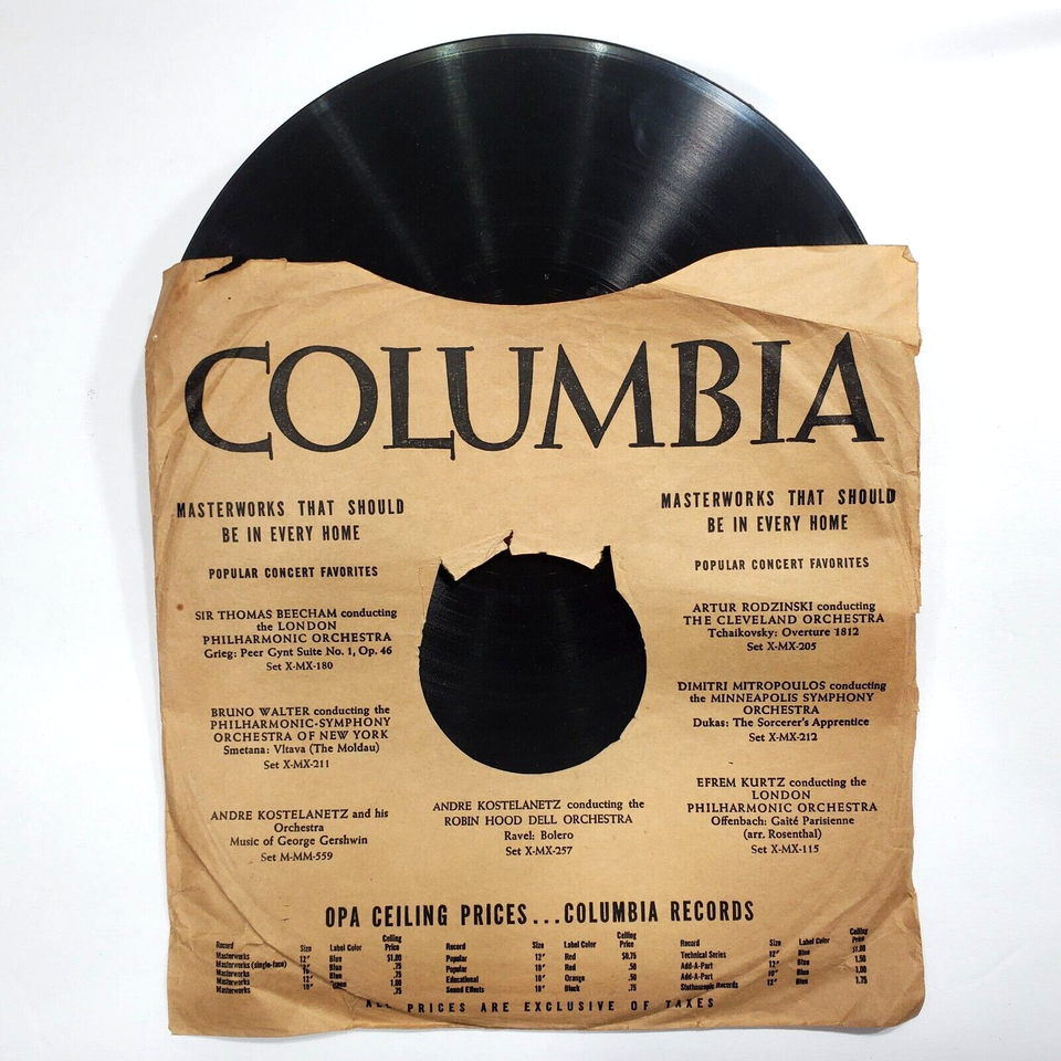 1947 The Cumberland Mountain Folks VG 78 RPM 10” Columbia 37559 Rubber ...