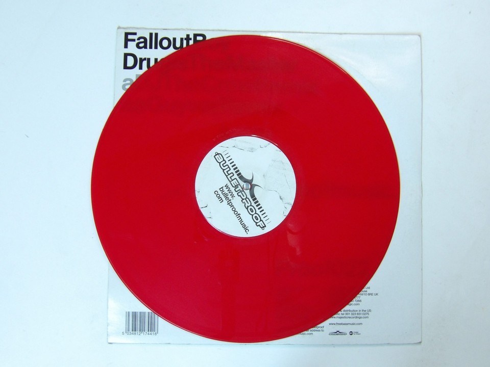 Fallout Boy: Drug Is The Master Remixes 2003 RED VINYL 12" | eBay