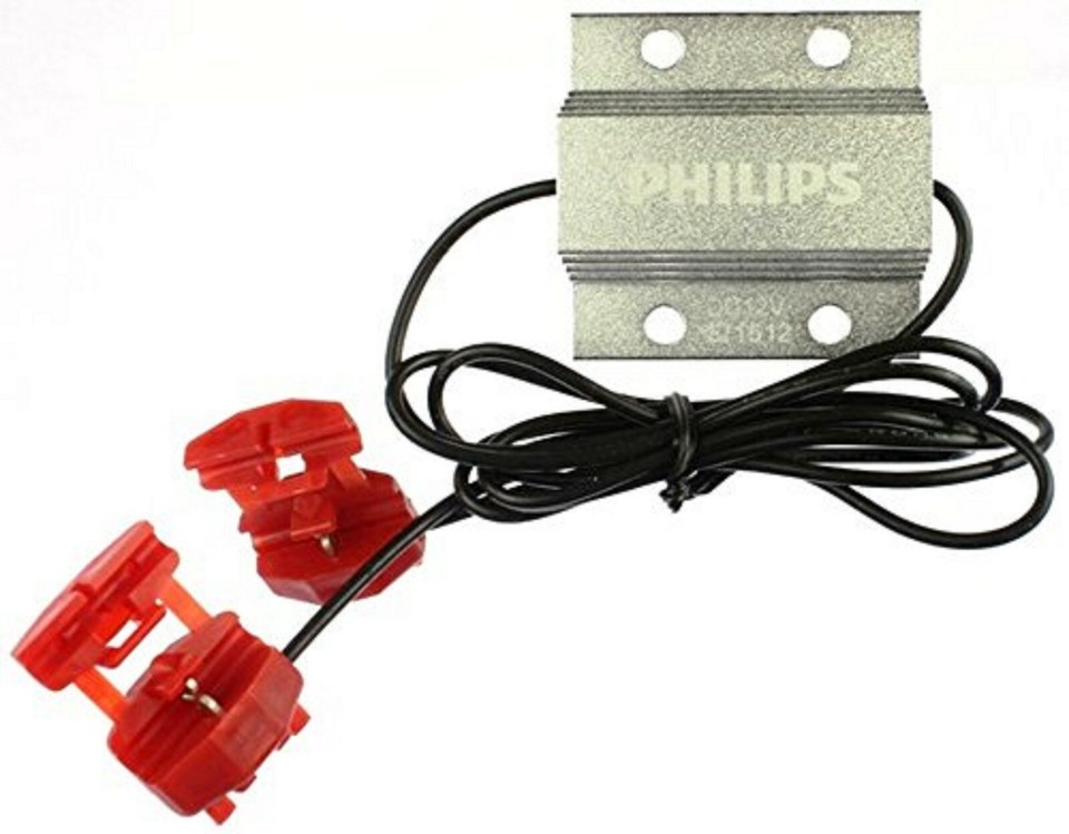 Philips LED Load Equalizer Resistor 7440 Rear Turn Signal Hyper Flash ...