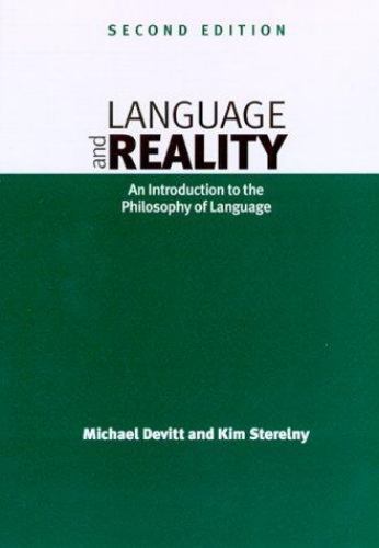 Language and Reality : An Introduction to the Philosophy of Language by ...