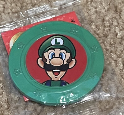 Luigi Green RARE Super Mario Wonder Ball Coin | eBay