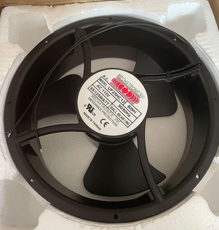 MECHATRONICS UF25HC12 BWH MECHATRONICS 254*89MM 115V 95/125W fan | eBay