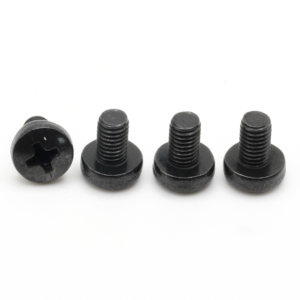 BLACK OEM Replacement Auto License Plate Screws Stainless Steel bolts ...