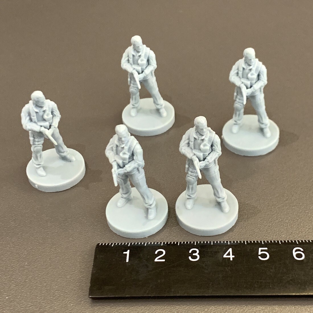 LOT 5PCS heroes Miniature For Dungeons & Dragon D&D DD Figures Board ...