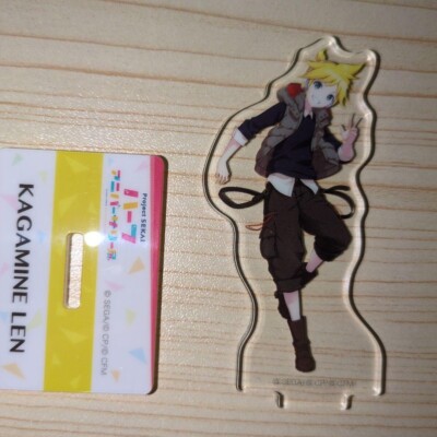 Japanese Anime Project Sekai Acrylic stand Len Kagamine KAGAMINE LEN | eBay