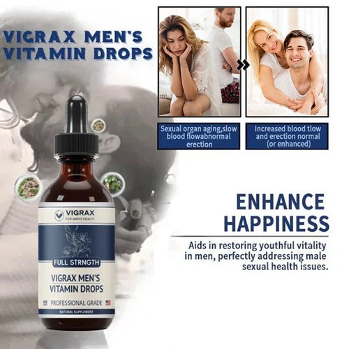 VegraX Men's Vitamin Drops Full Strangth Sexual Remedies Natural | eBay UK