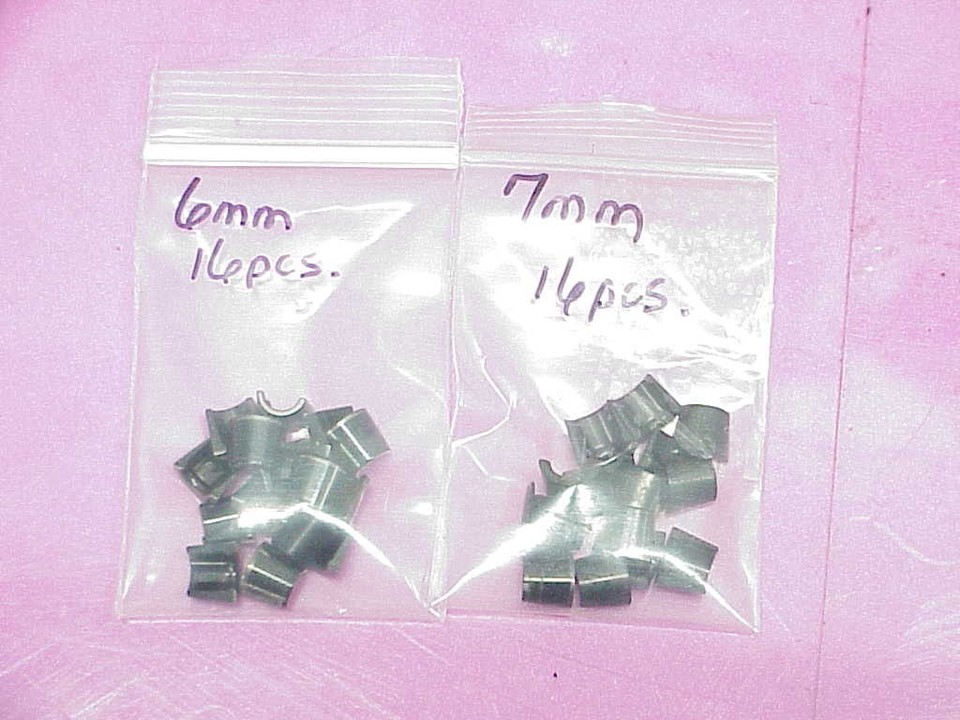 16 PSI Polished 1.310" O.D. Valve Springs w/Mini Retainers & Valve ...