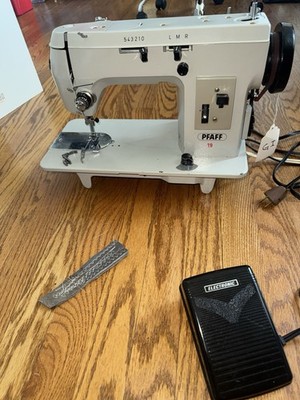 Totally Restored Heavy Duty Clean PFAFF 19 Sewing Machine. Leather ...
