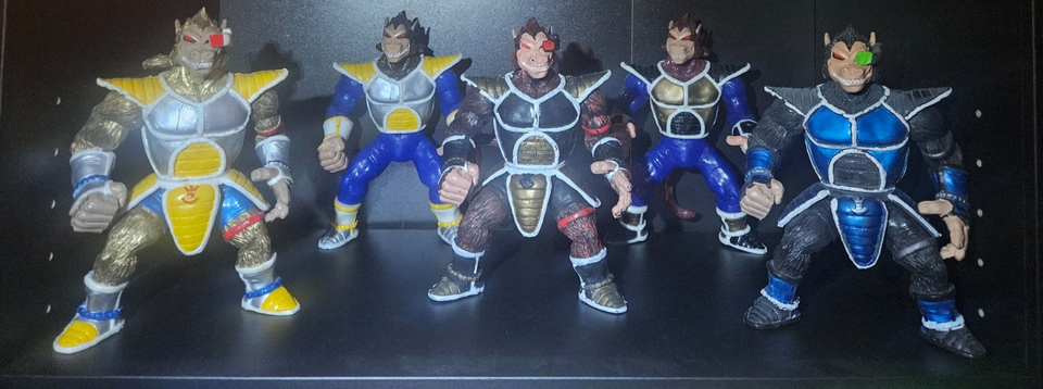 Anime Figure Lot Mexican Dragon Ball Z Ultra Rare Trunks Broly Oozaru ...