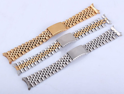 New Solid Steel Strap Bracelet Replacement Watch Band For (fit) Rolex ...