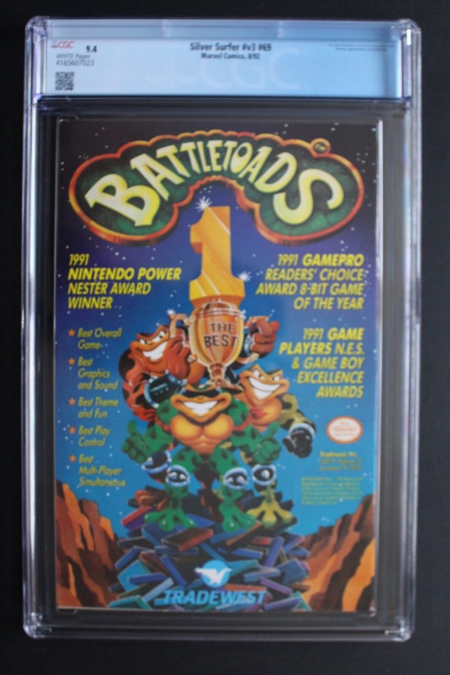 Silver Surfer #69 1st cameo MORG Herald GALACTUS 1992 Infinity 1st ...