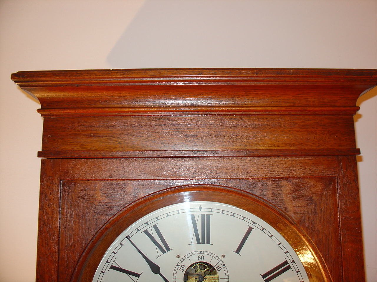STROMBERG ELECTRIC CO. Master TimeClock (Pendulum style) WORKING ...