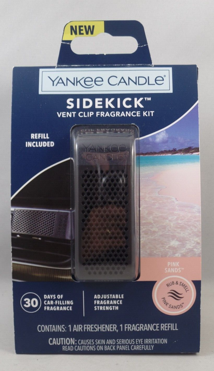 Yankee Candle Sidekick Vent Clip Fragrance Clip, refill included! Pink ...