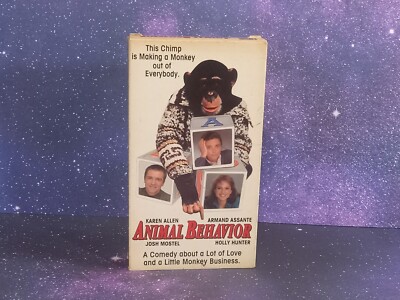 Animal Behavior VHS 1989 Romantic Comedy Armand Assante Karen Allen ...