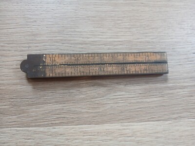 Vintage Antique Stanley Sweetheart No. 62 Boxwood Folding Rule Ruler ...