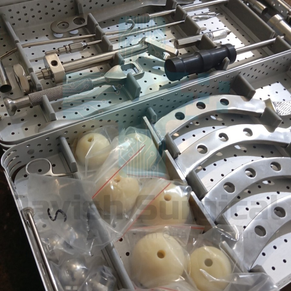 New Bipolar Modular Hip Replacement Instrument Set Complete Orthopedic ...