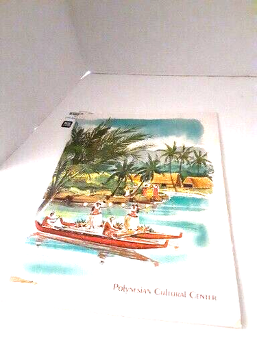 Vintage 1970s Hawaii Travel Book Polynesian Cultural Center Brochure ...