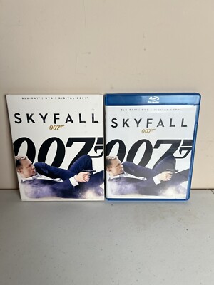 Skyfall (Blu-ray/DVD, 2013, 2-Disc Set, Includes SLIPCOVER ...