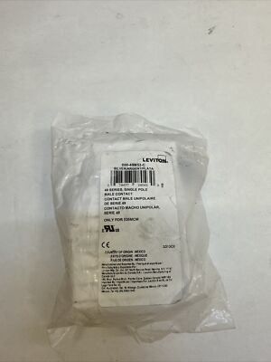 Leviton 49M53-C Male, Plug Contact, Crimped, 535 MCM Cable, | eBay