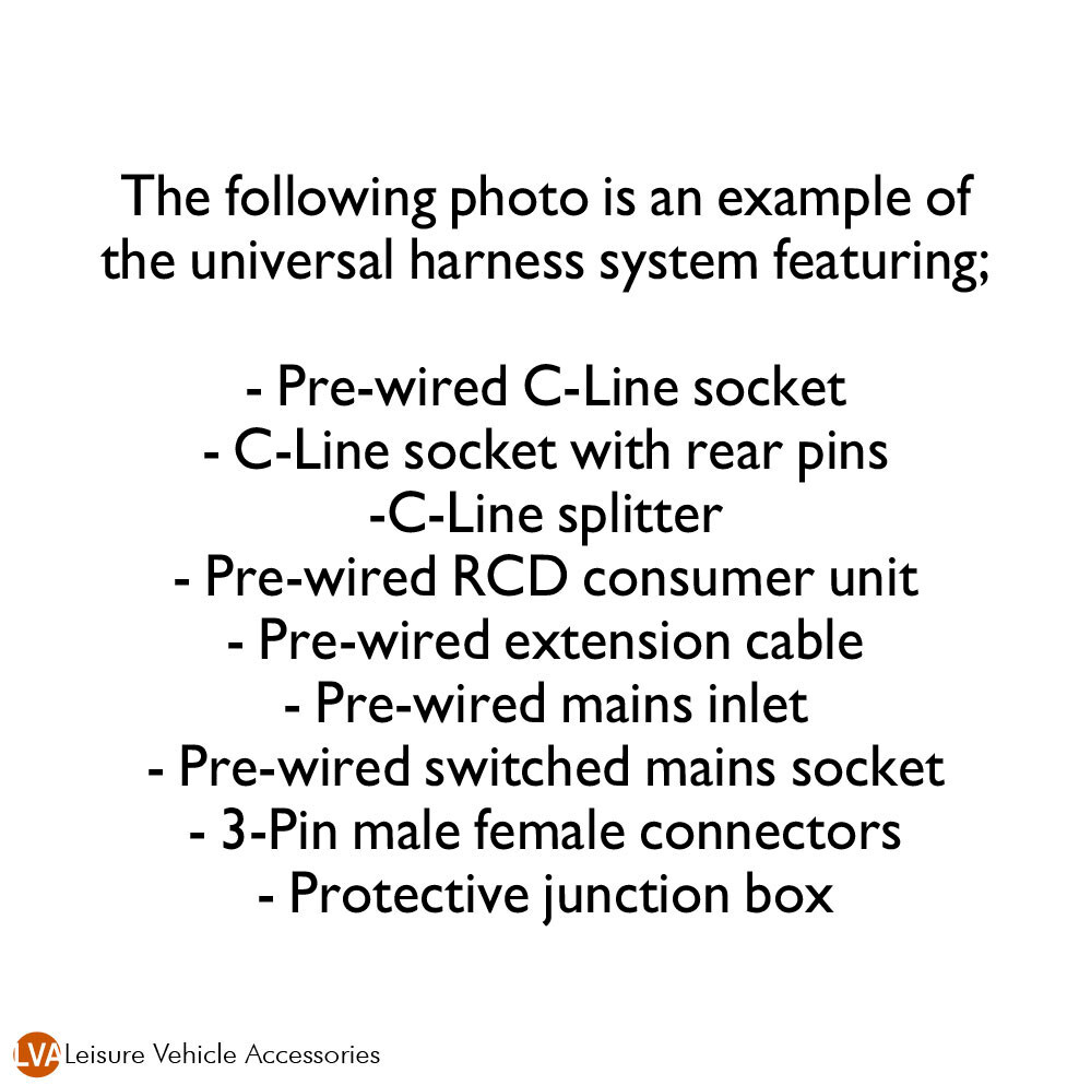 2x Mains 230v 240v Quick Connectors Male Female Fits Pre-Wired RCD ...