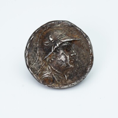 Silver Indo Greek Bactrian Coin | eBay Australia