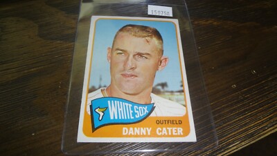 1965 TOPPS #253 DANNY CATER BASEBALL CARD | eBay