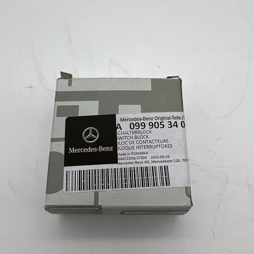 NEW Mercedes Benz Steering Wheel Left Switch Block A09990534009051 | eBay