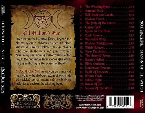 Nox Arcana Season Of The Witch (CD) (UK IMPORT) 859723080215 | eBay