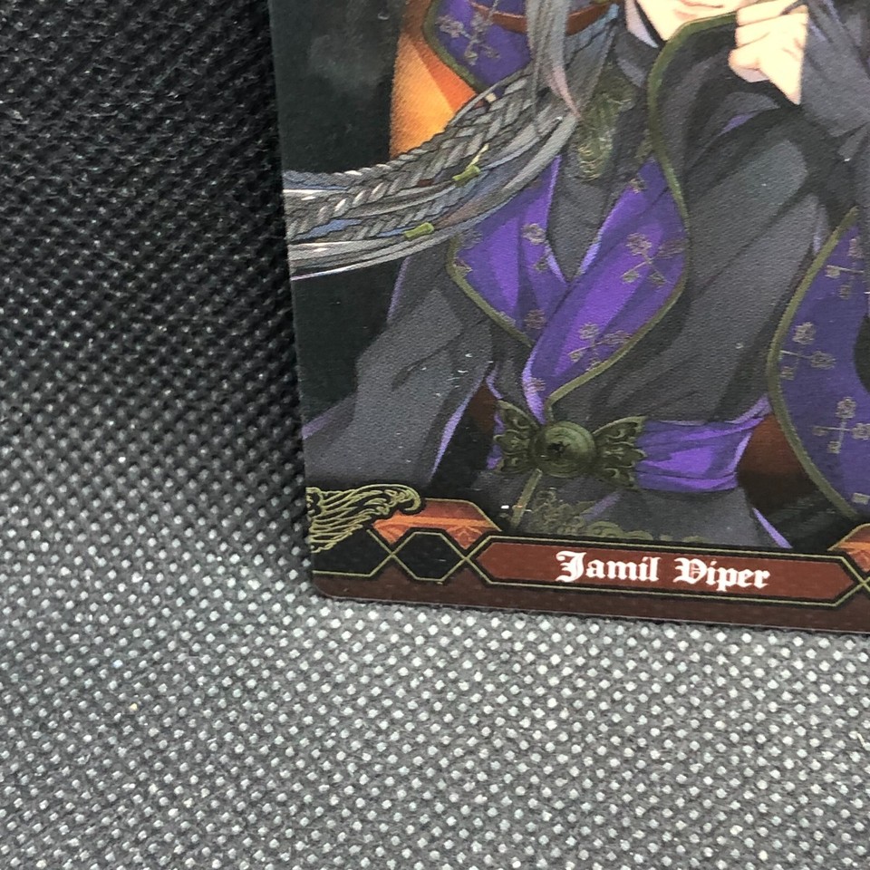 Jamil Viper Twisted Wonderland Wafer Card No.13 Bandai Japanese Japan F ...