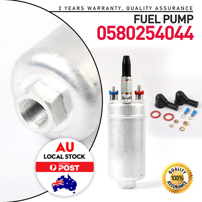 1* For BOSCH 044 Racing External Fuel Pump 0580254044 E85 Universal AU ...
