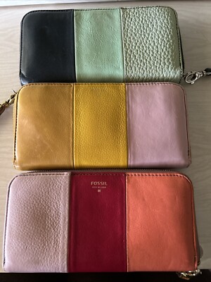 Ladies Fossil Wallets. Lot Of 3 | eBay