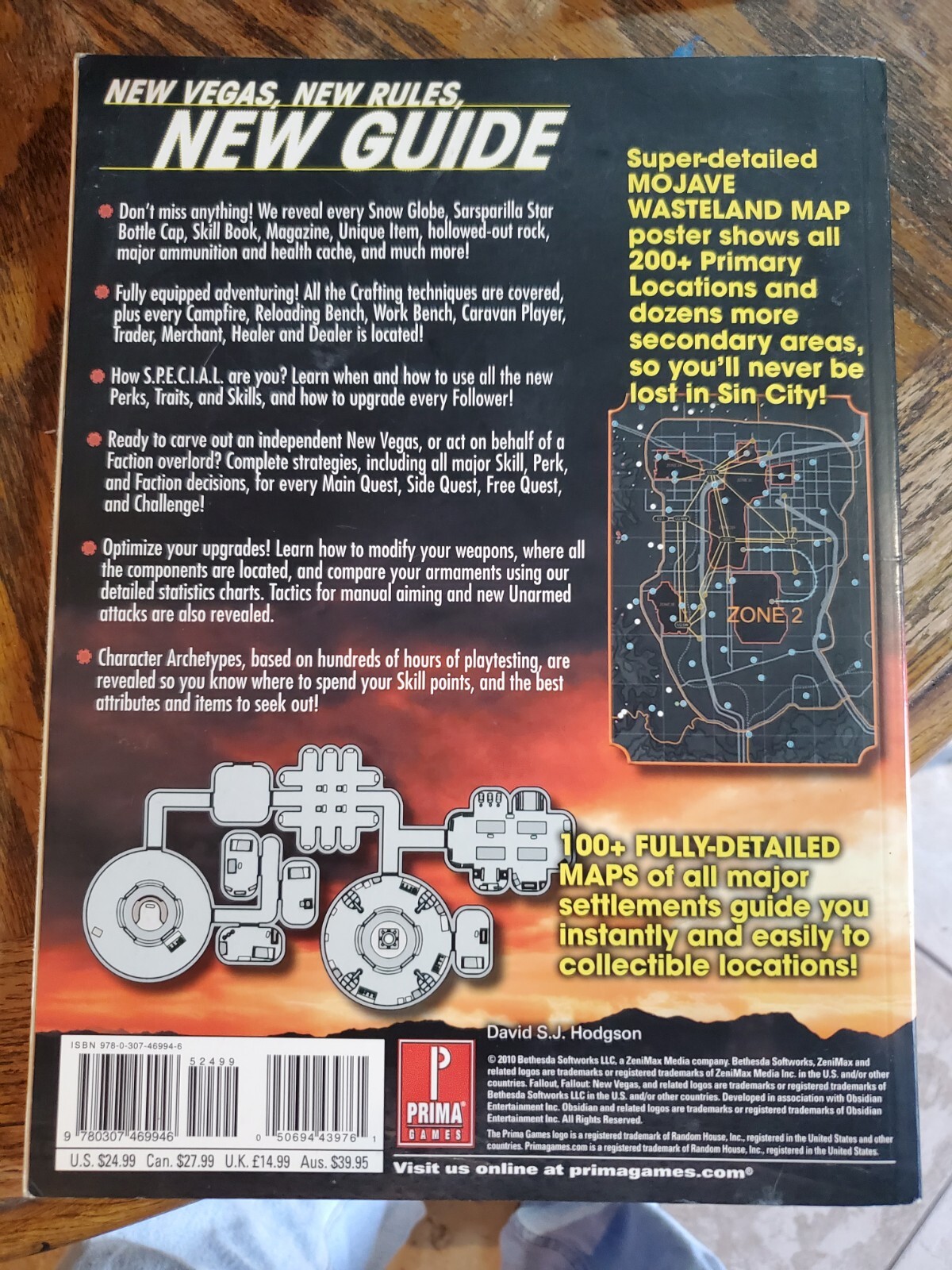 Fallout New Vegas. Official Game Guide. No Map | eBay