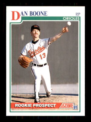 1991 Baseball Score Danny Boone Baltimore Orioles #715 RP RC | eBay