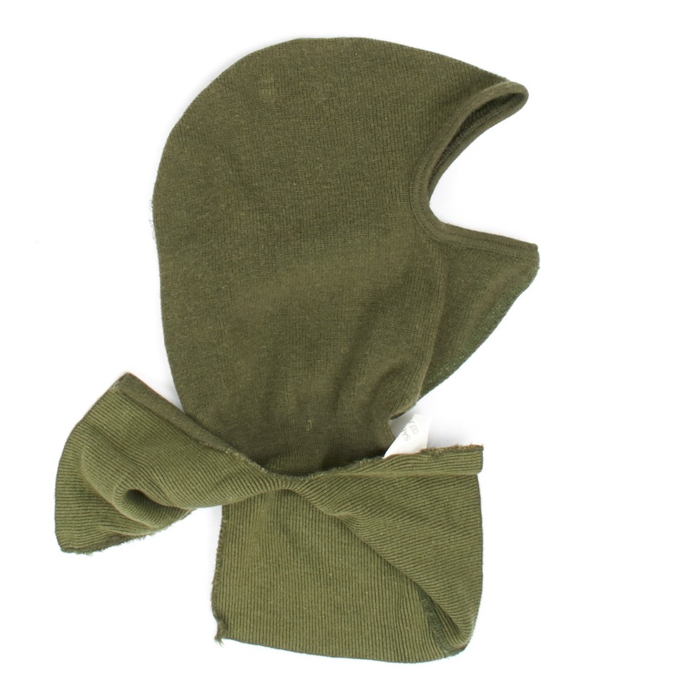 Original NATO Military Surplus Wool and Cotton Blend Balaclava- OD ...