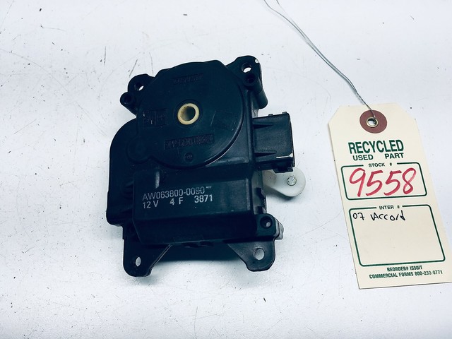 2007 Honda Accord A/c Heater Blend Door Flap Actuator OEM Aw063800-0090 ...