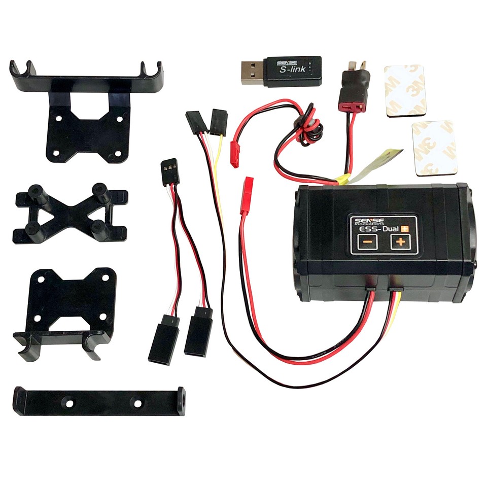 Motors Noise Module Engine Sound System ESS-ONE DUAL Plus for RC Cars ...