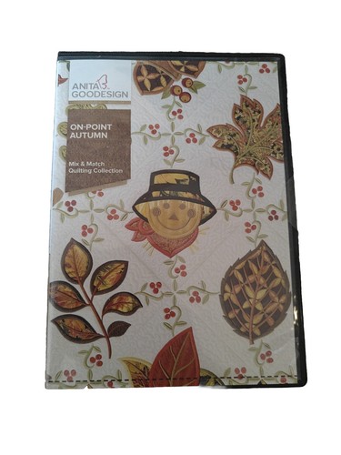 New “On-Point Autumn” Anita Goodesign Embroidery Design Machine CD ...