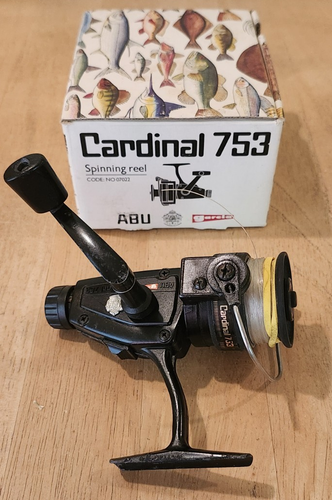 Price Update!!!! ABU GARCIA CARDINAL 753 REEL IN BOX WITH PAPERWORK | eBay